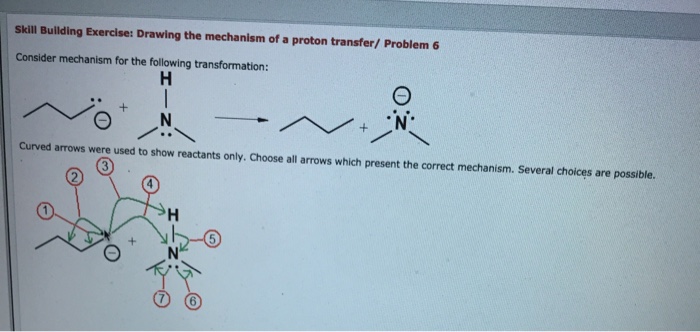 Solved Skill Building Exercise: Drawing the mechanism of a | Chegg.com