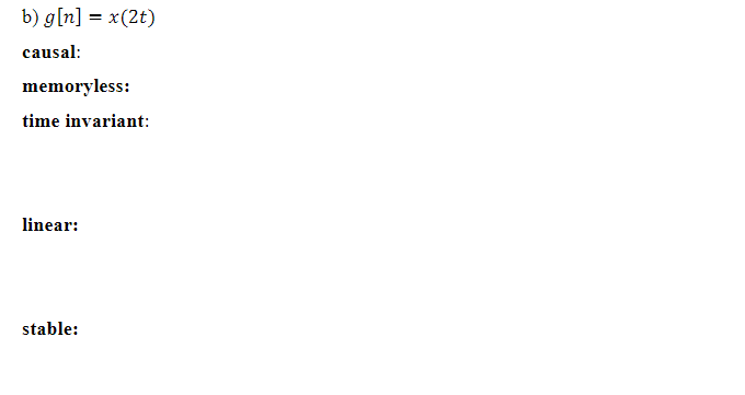 Solved 3- Determine if the given signals are causal, | Chegg.com