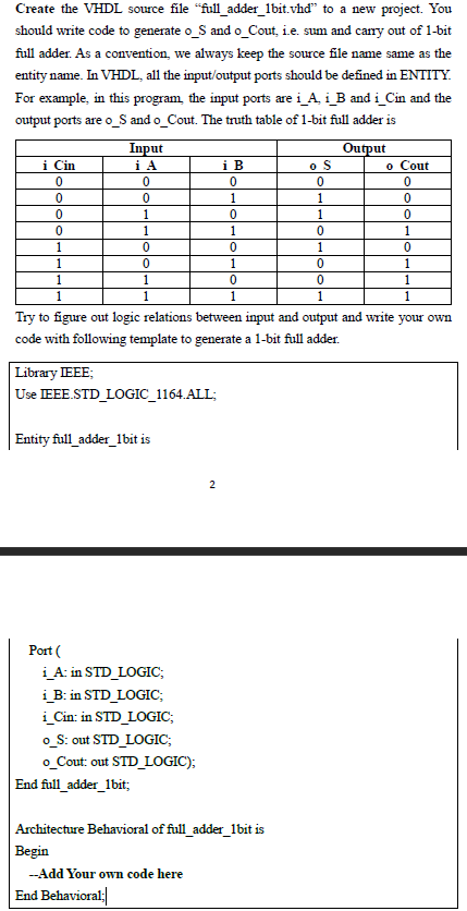 Solved what should be written in the -Add your own code | Chegg.com