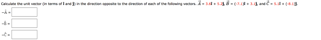 Solved Calculate the unit vector (in terms of i and j) in | Chegg.com