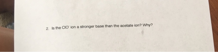 Solved Sodium hypochlorite, NaOCI, is the active ingredient | Chegg.com