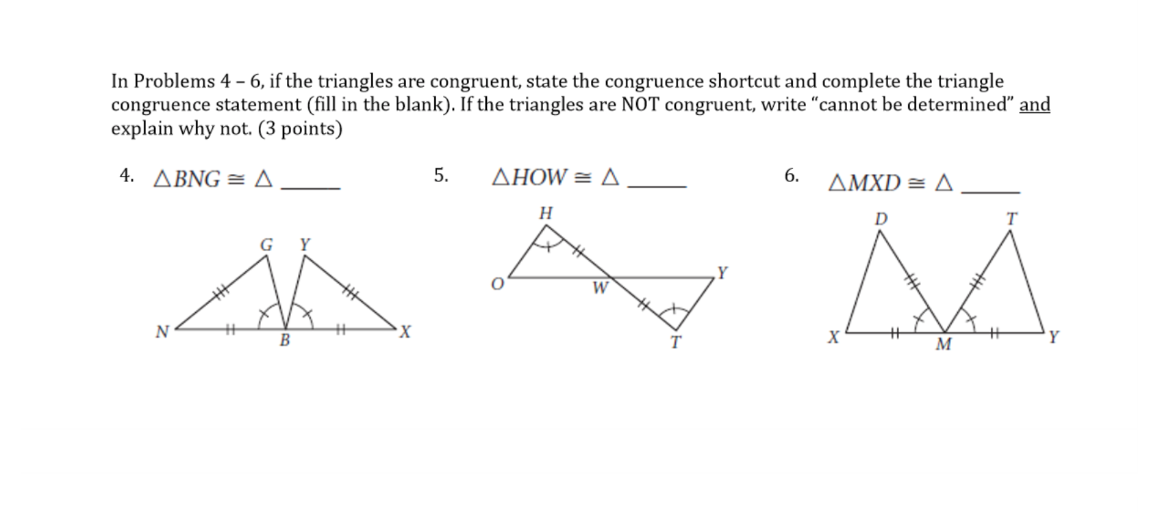 Solved For #1 - 3, find the measure of each lettered angle. | Chegg.com
