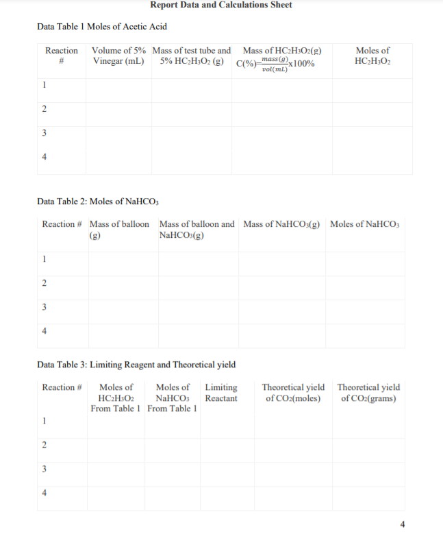 Name: Lab Activity 6 Limiting Reactant Determination | Chegg.com