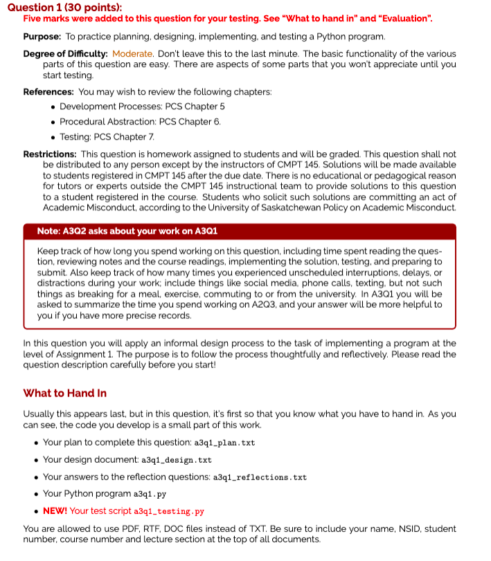 Solved Question 1 (30 points): Five marks were added to this | Chegg.com