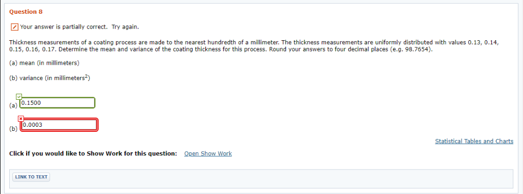 Solved Question 8 Your answer is partially correct. Try | Chegg.com