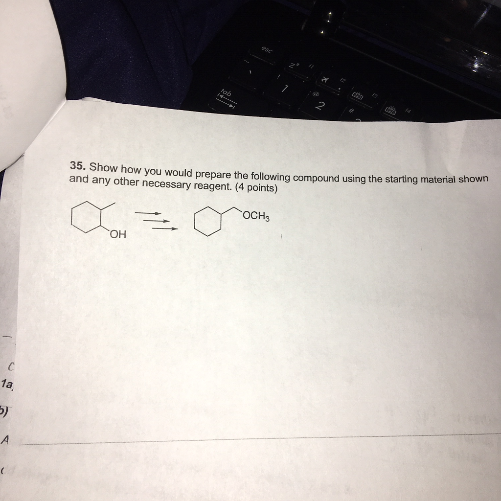 Solved Show how you would prepare the following compound | Chegg.com