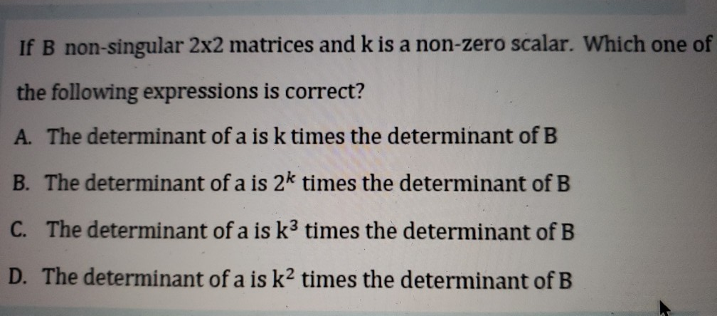 Solved 17 25 For the matrix A = 3 i 4), what is the element | Chegg.com