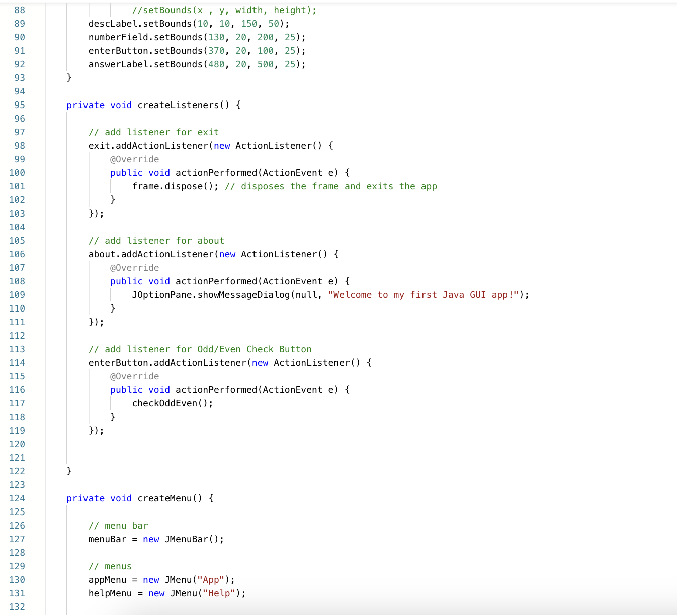 Solved Add the following to GUIApp: 1. Convert weight in | Chegg.com