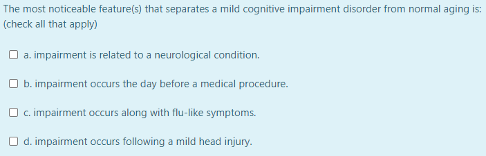 Solved The most noticeable feature(s) that separates a mild | Chegg.com