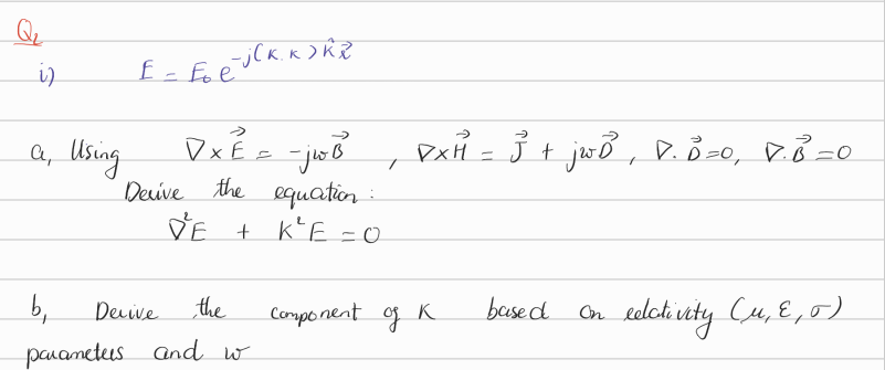Solved I E E0e−j K⋅k K A Using