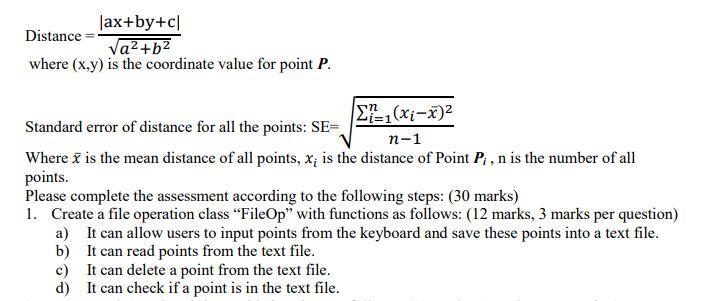 Solved Given a set of x,y data points, it is often necessary | Chegg.com