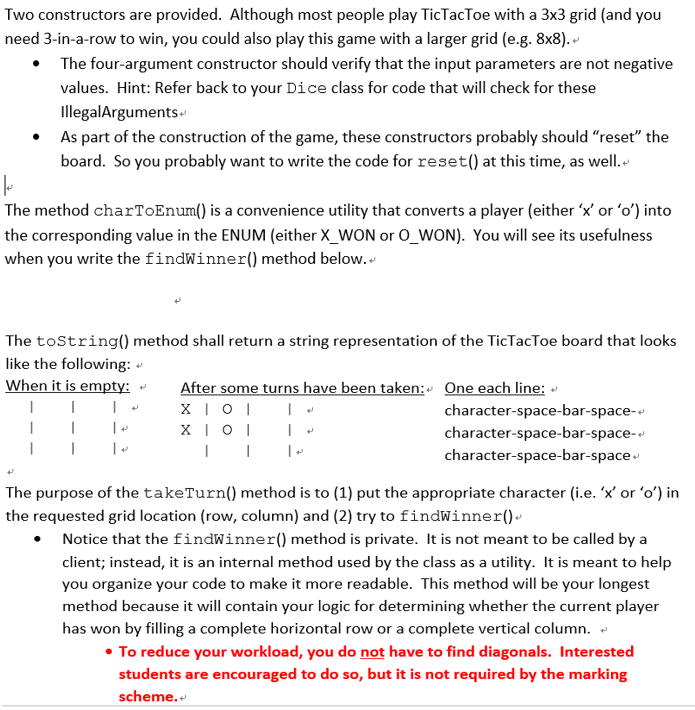 Solved Write javan code to create TicTacToe game by using | Chegg.com