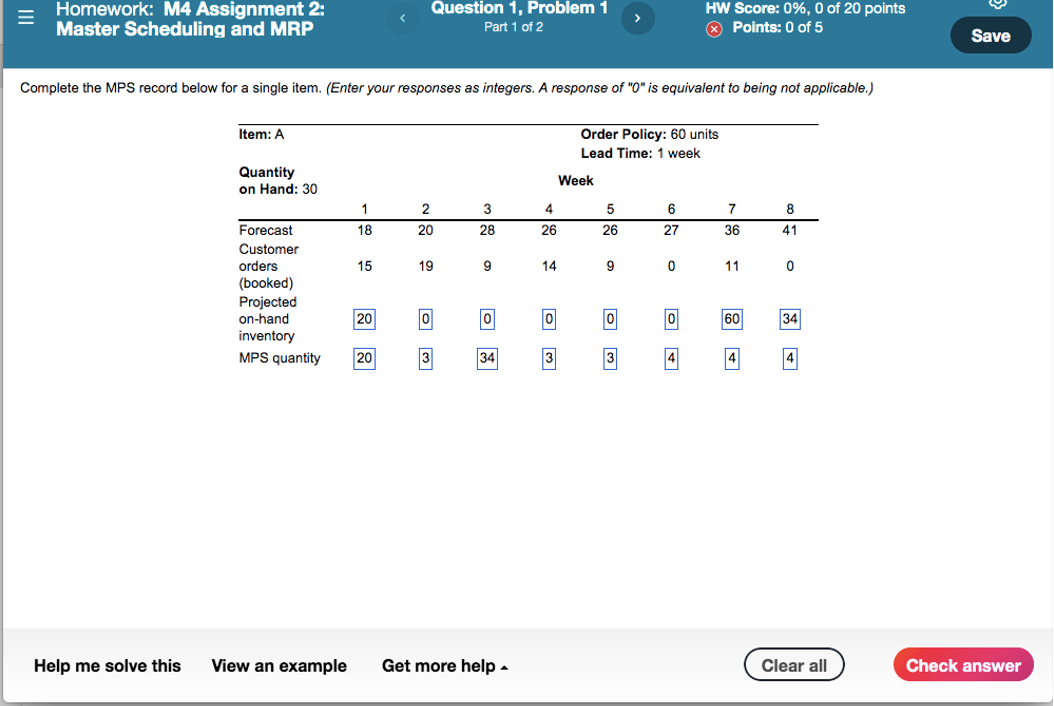 Solved 三 Homework: M4 Assignment 2: _ Question 1, Problem 1 | Chegg.com