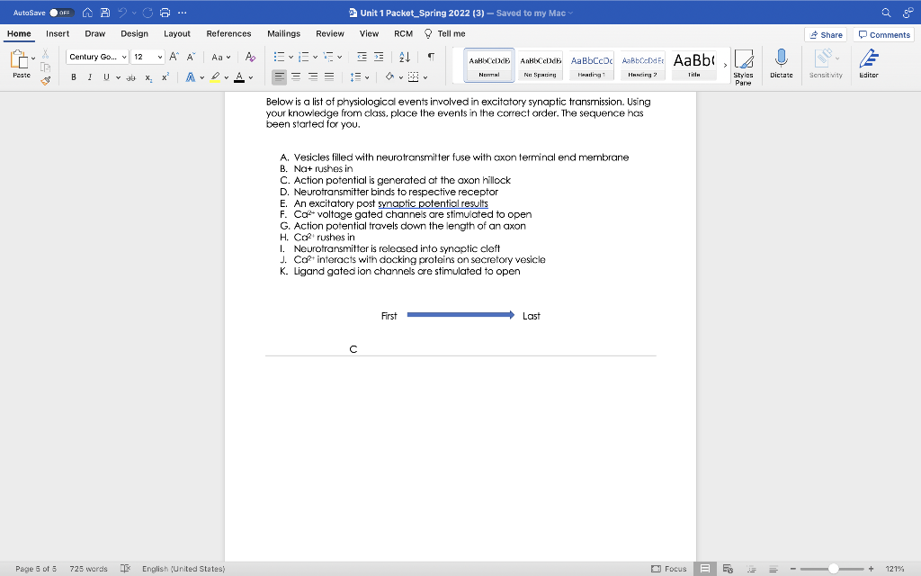 Solved AutoSave OF Home Insert Draw Design Layout References | Chegg.com