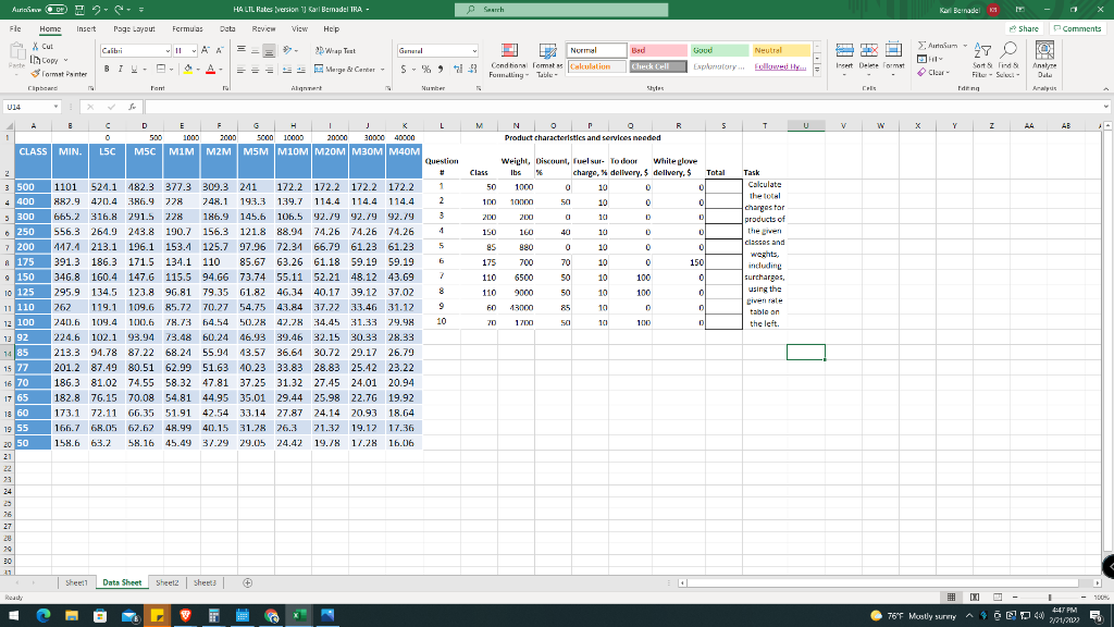 Aurobin P 9 HALIL Rates version y Carl Bernadel TRA- | Chegg.com