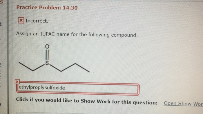 Solved Assign an IUPAC name for the following compound. | Chegg.com