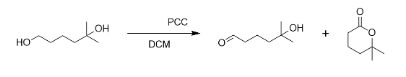 Solved PCC LOH OH + HO DCM trace acid OH НО. | Chegg.com