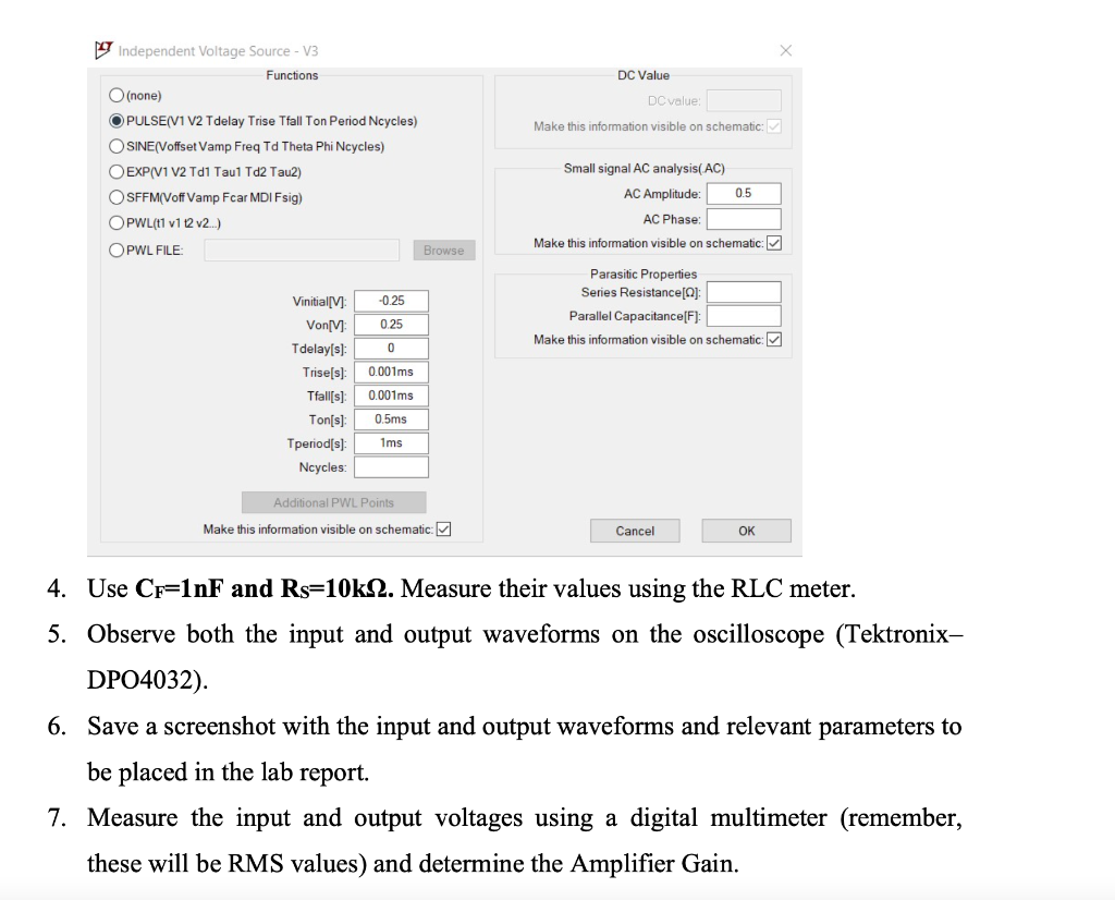 Solved 2.3 Integrating Amplifier 1. Calculate the Gain of | Chegg.com