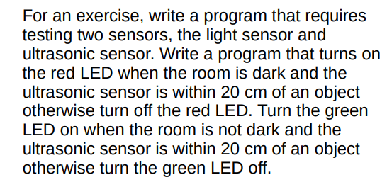 Solved For an exercise, write a program that requires | Chegg.com
