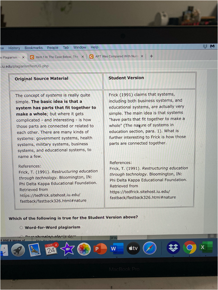Solved Which of the following is true for the Student | Chegg.com