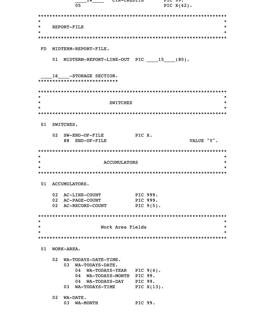 IDENTIFICATION DIVISION. AUTHOR. 1⋅ INSTALLATION. | Chegg.com