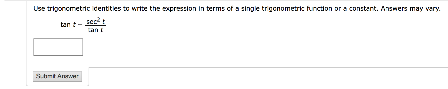 Solved Use trigonometric identities to write the expression | Chegg.com