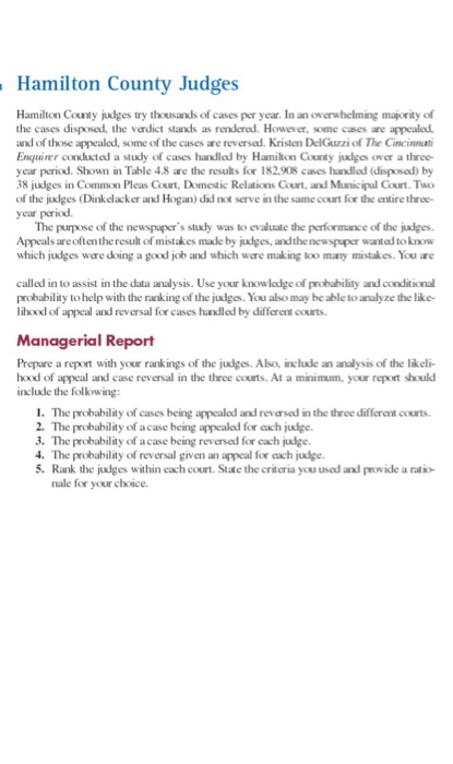 Solved Hamilton County Judges Hamilton County judges try | Chegg.com