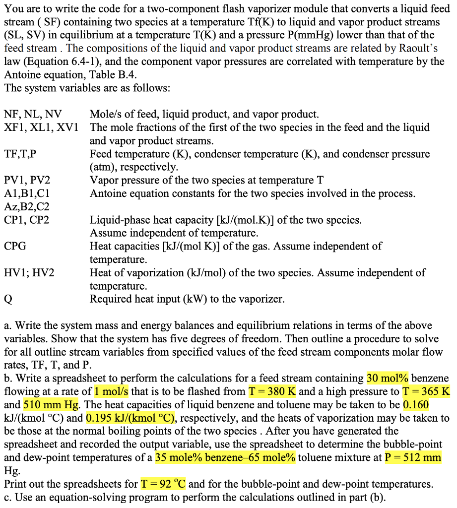You are to write the code for a two-component flash | Chegg.com