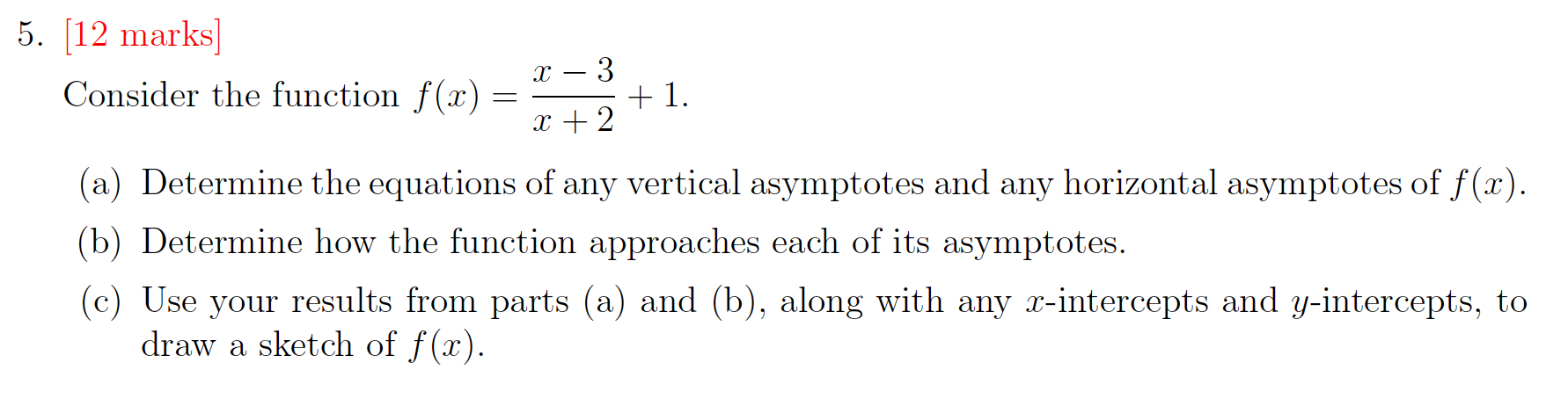 Solved 4. [6 marks] (a) Determine all points at which the | Chegg.com