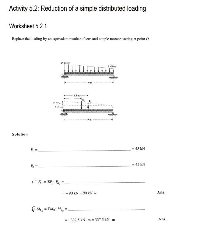 Solved Activity 5.2: Reduction of a simple distributed | Chegg.com