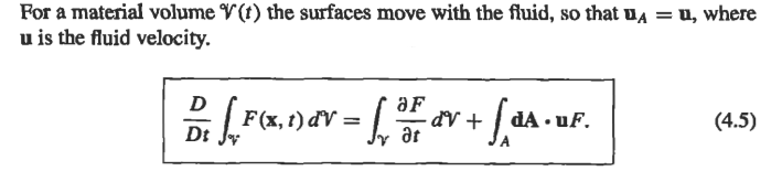 Solved 2. In Section 3 we derived the continuity equation | Chegg.com