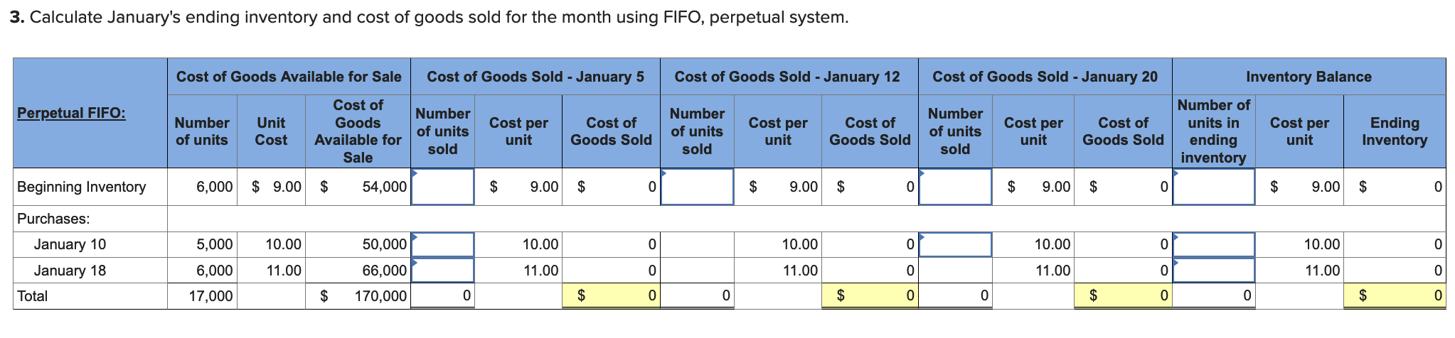 Solved Problem 8-5 (Algo) Various inventory costing methods | Chegg.com Solved Problem 8-5 (Algo) Various inventory costing methods | Chegg.com