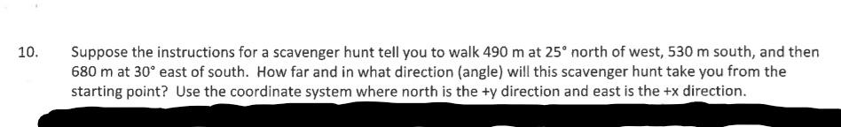 Solved The correct answer given was supposed to be 920 m, | Chegg.com