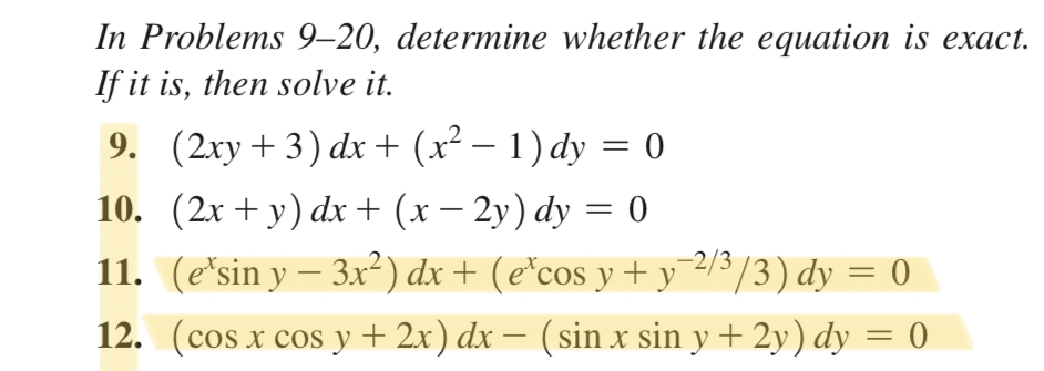 Solved If you could show me how to set up solving these I'd | Chegg.com