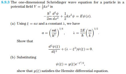 Schrodinger Wave Equation
