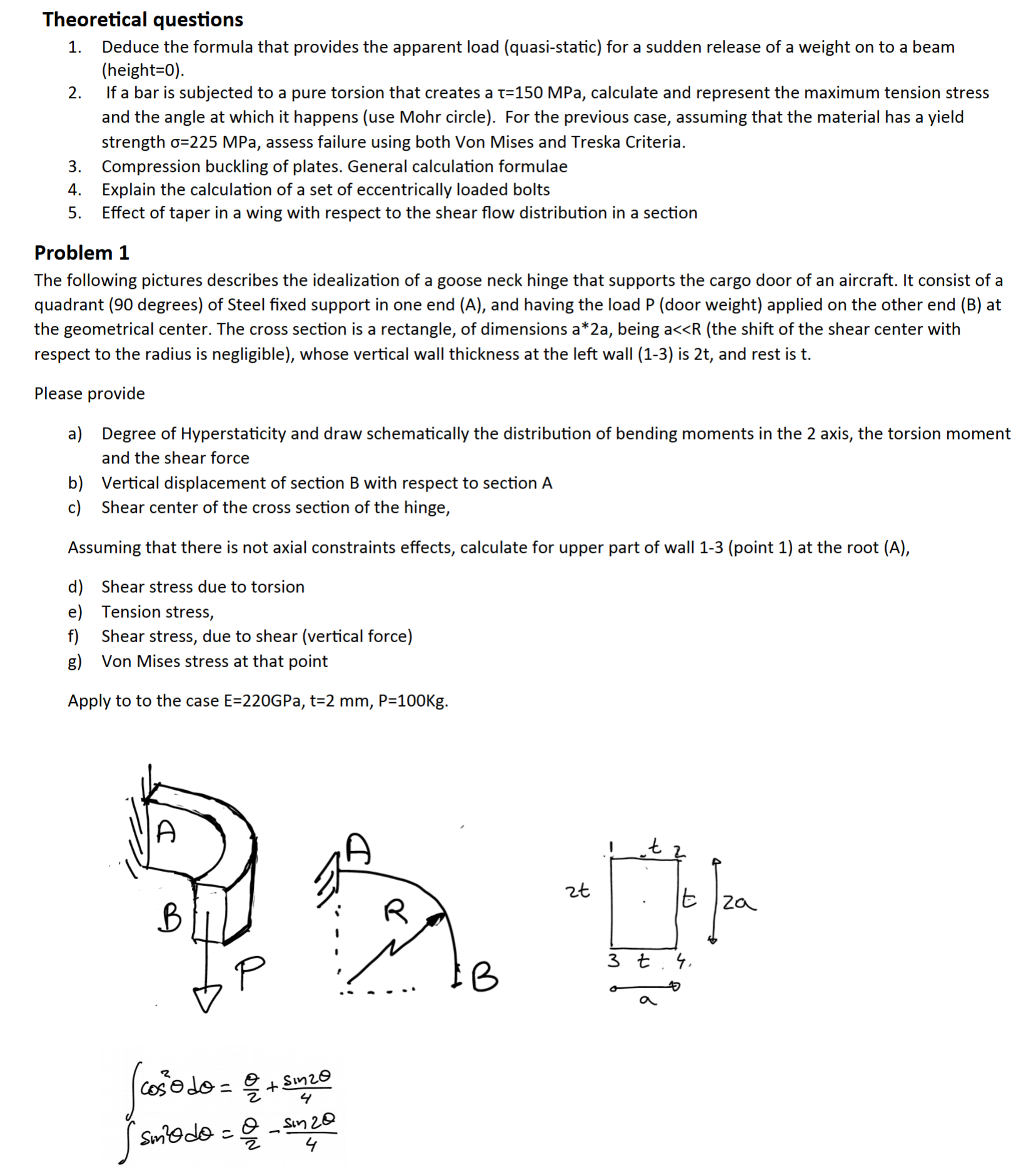Solved Theoretical questionsDeduce the formula that provides | Chegg.com