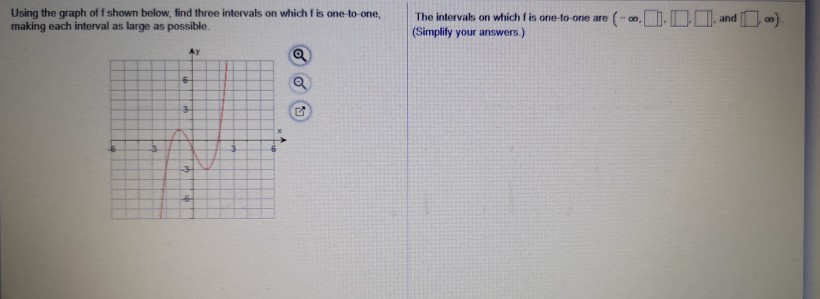 Solved Using the graph of f shown below, find three | Chegg.com