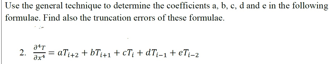 Solved Use the general technique to determine the | Chegg.com