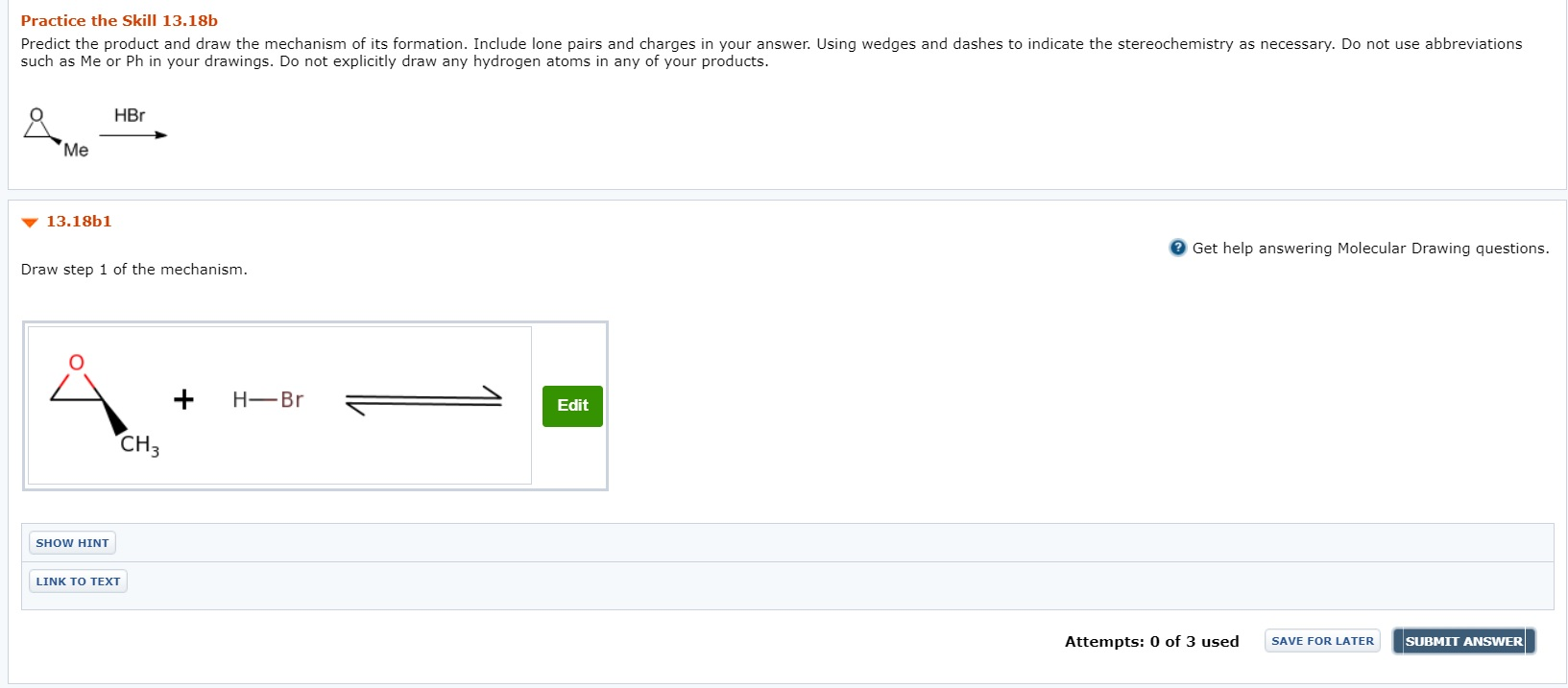 Solved Practice the Skill 13.18b Predict the product and | Chegg.com