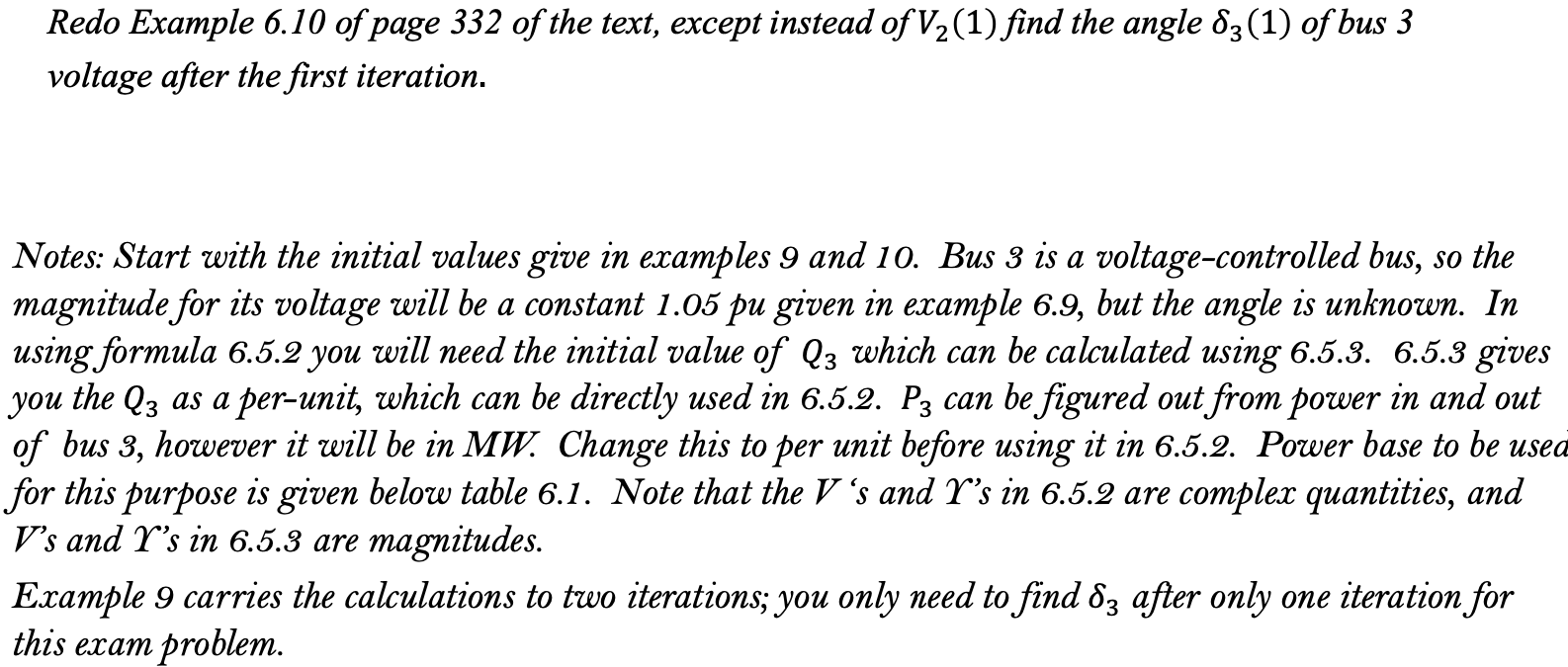 Solved Redo Example 6.10 of page 332 of the text, except | Chegg.com