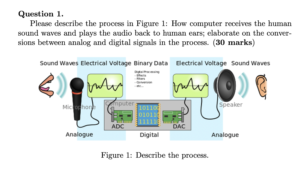 Solved Question 1. Please describe the process in Figure 1: | Chegg.com