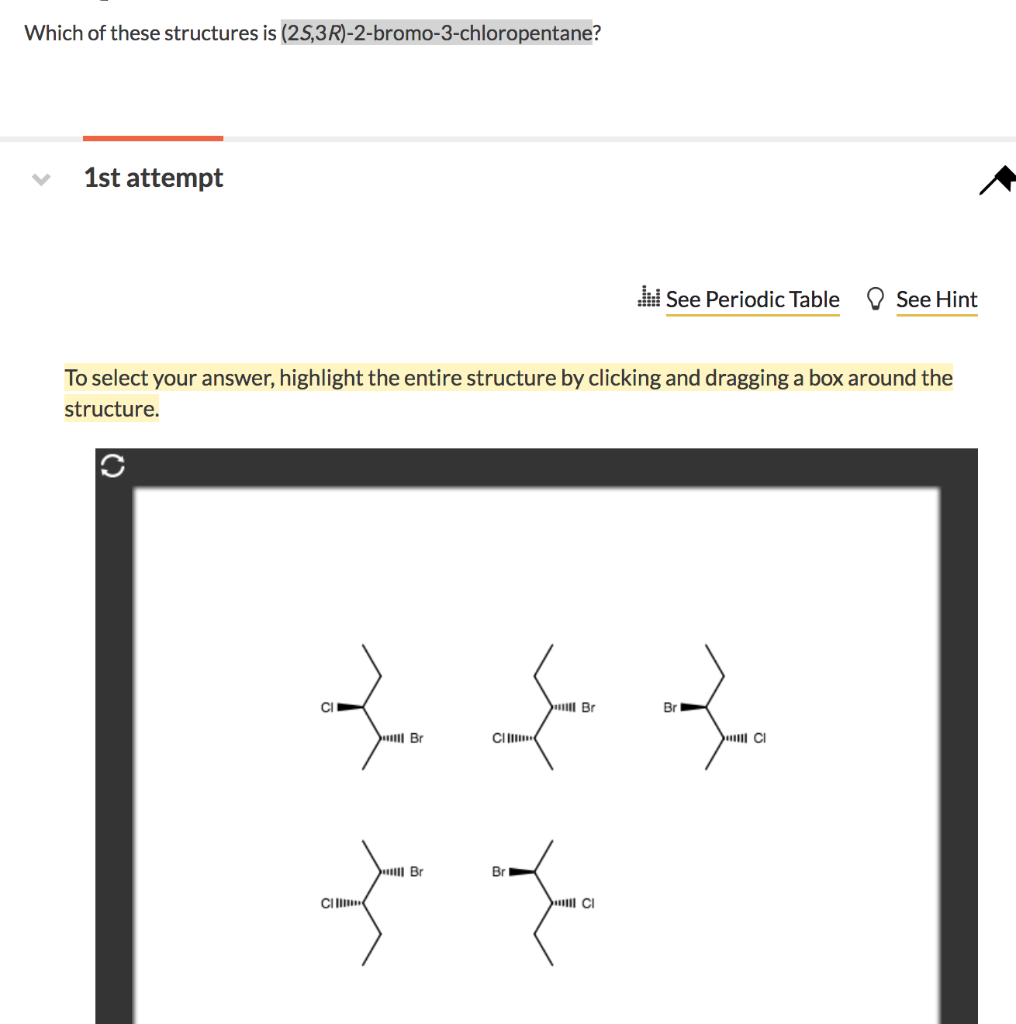 Solved Which of these structures is (2S,3 | Chegg.com