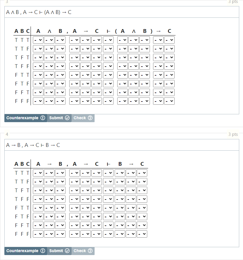 Solved Use truth tables to determine whether each argument | Chegg.com