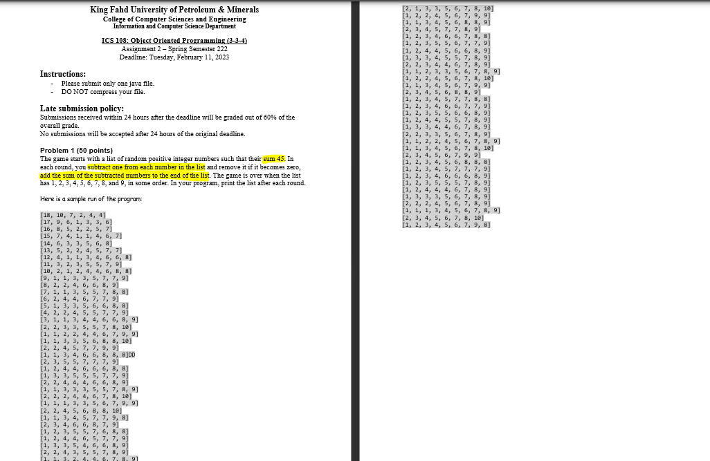 Solved Deadline: Tuesday, February 11, 2023 Instructions: - | Chegg.com