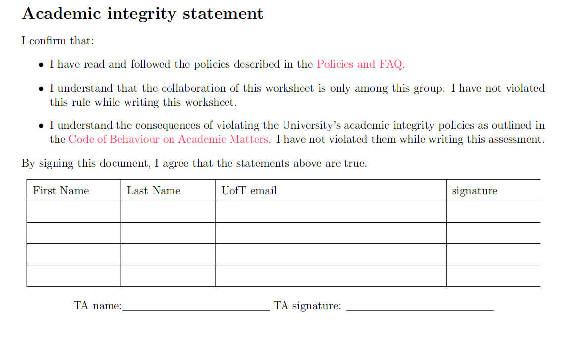 Solved Academic integrity statement I confirm that: - I have | Chegg.com