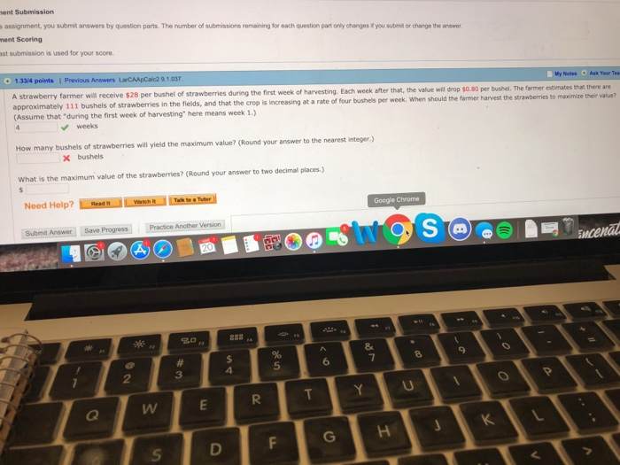 Solved ent Submission assignment, you sutrnit answers by | Chegg.com