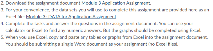 Solved 2. Download the assignment document Module 3 | Chegg.com