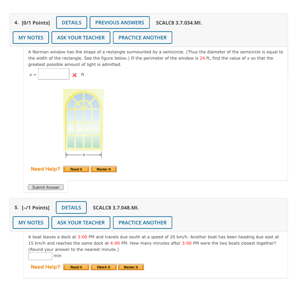 Solved A Norman window has the shape of a rectangle | Chegg.com