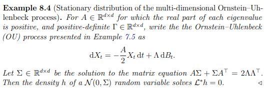 Exercise 8.1. Verify the claim in Example 8.4 that | Chegg.com
