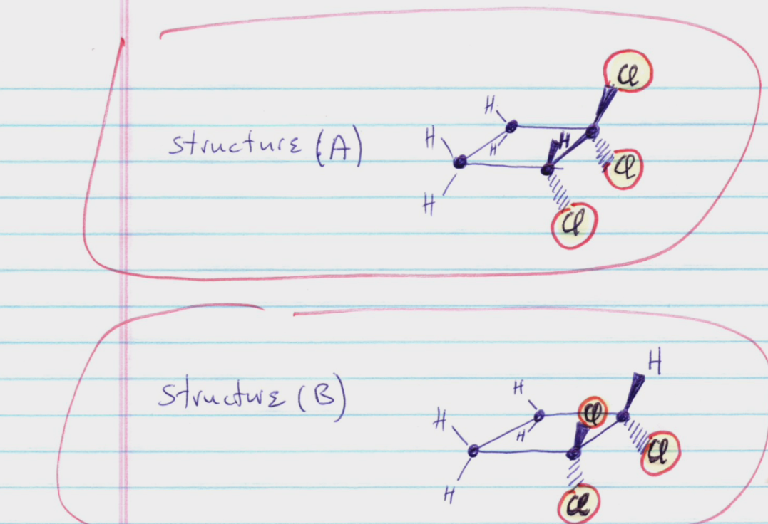 Solved g HI structure (A) ce H H @ H structure (B) H # al Н | Chegg.com